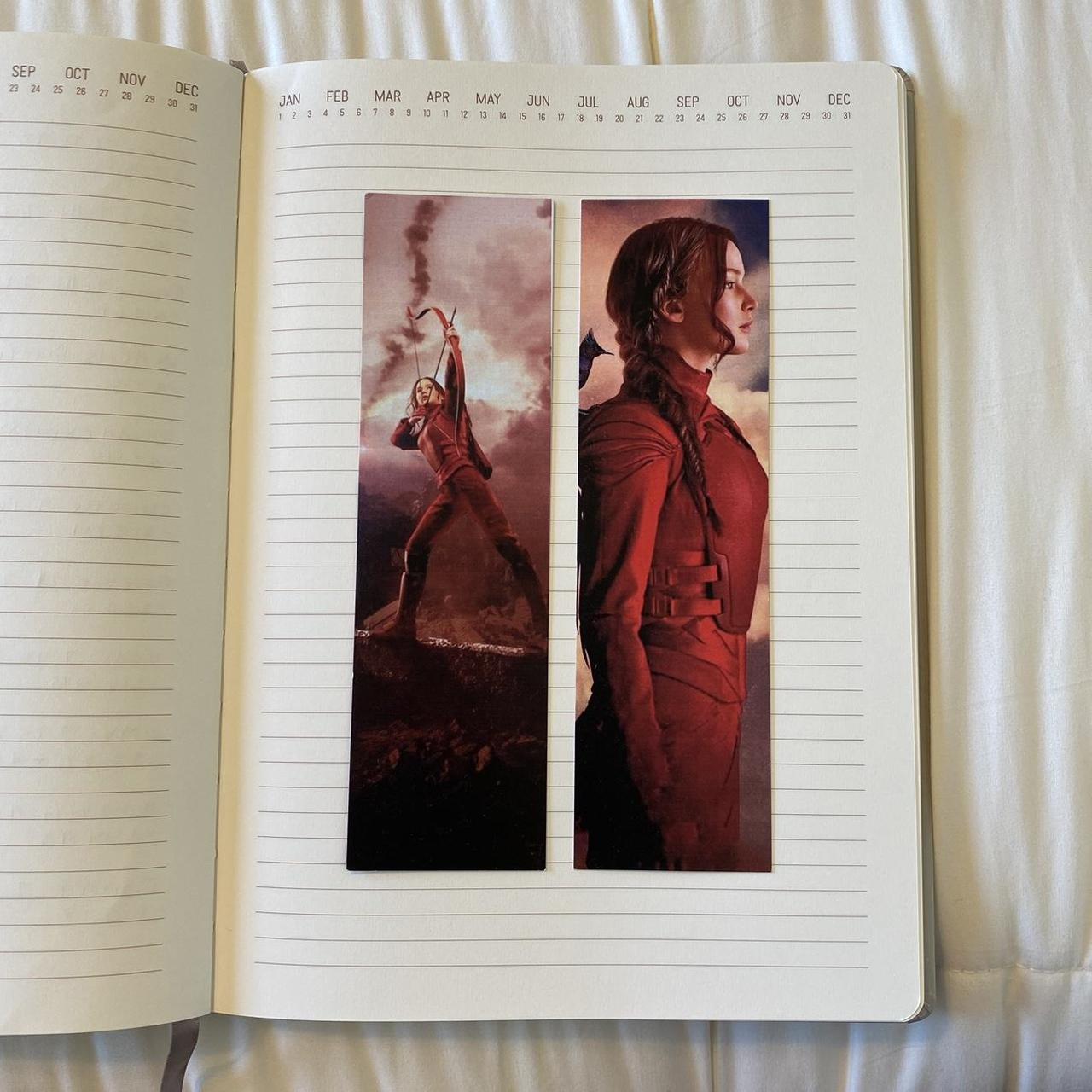 The Hunger Games Bookmark Designed by me Card stock... - Depop