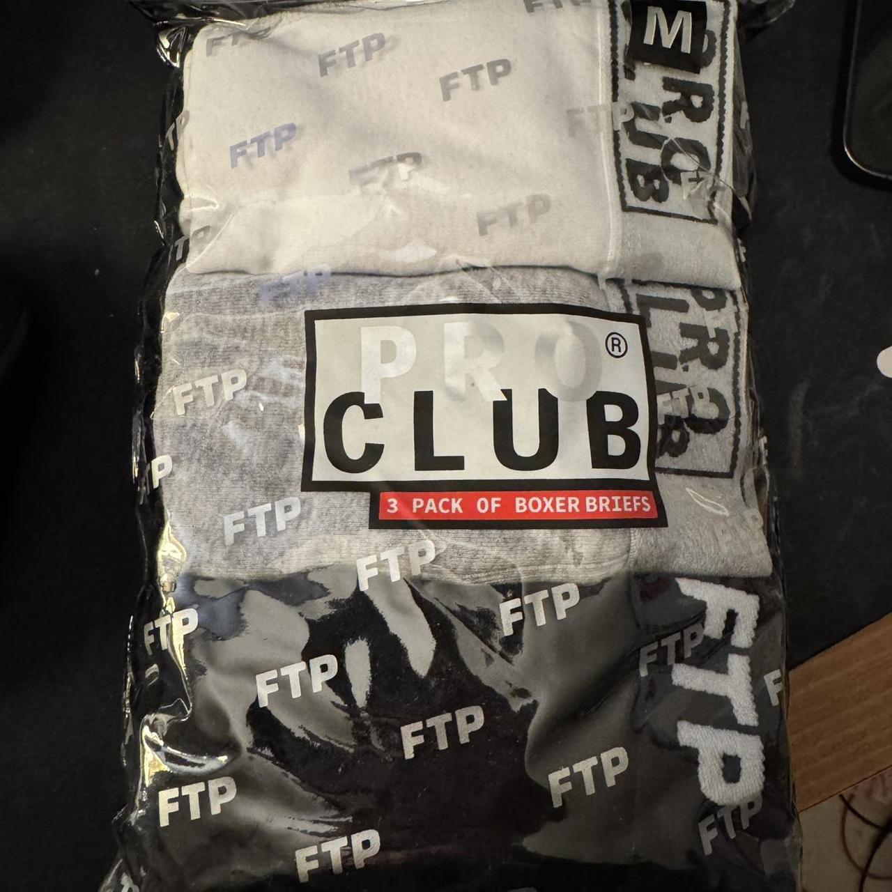 FTP PRO CLUB BOXERS SIZE M 3 Pack These chonies will... | Depop