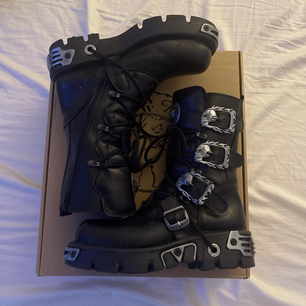 New rock high platform boots #newrock #balenciaga - Depop