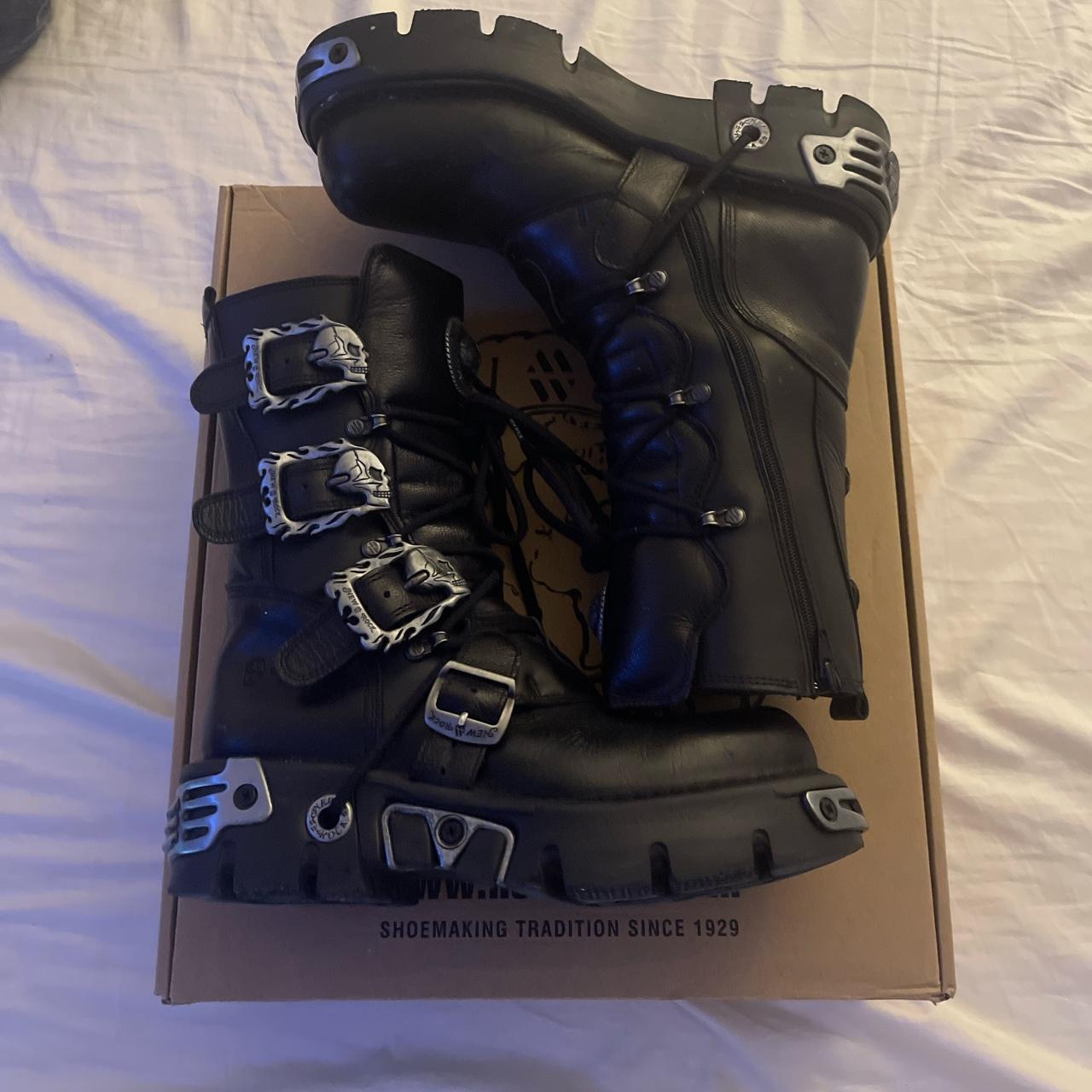 New rock high platform boots #newrock #balenciaga - Depop