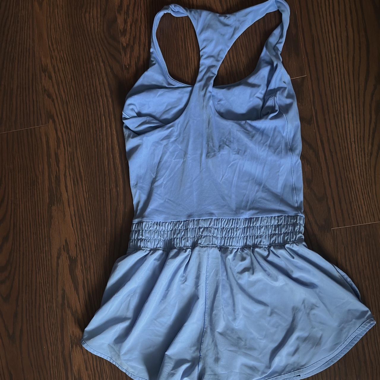 Blue offline by aerie one piece Size small - Depop