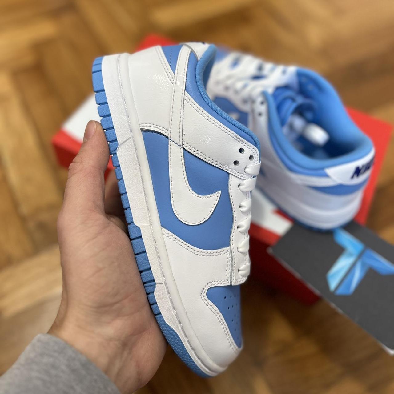 Nike Dunk Low Reverse UNC (w) Size : 35.5 - 37.5 - Depop