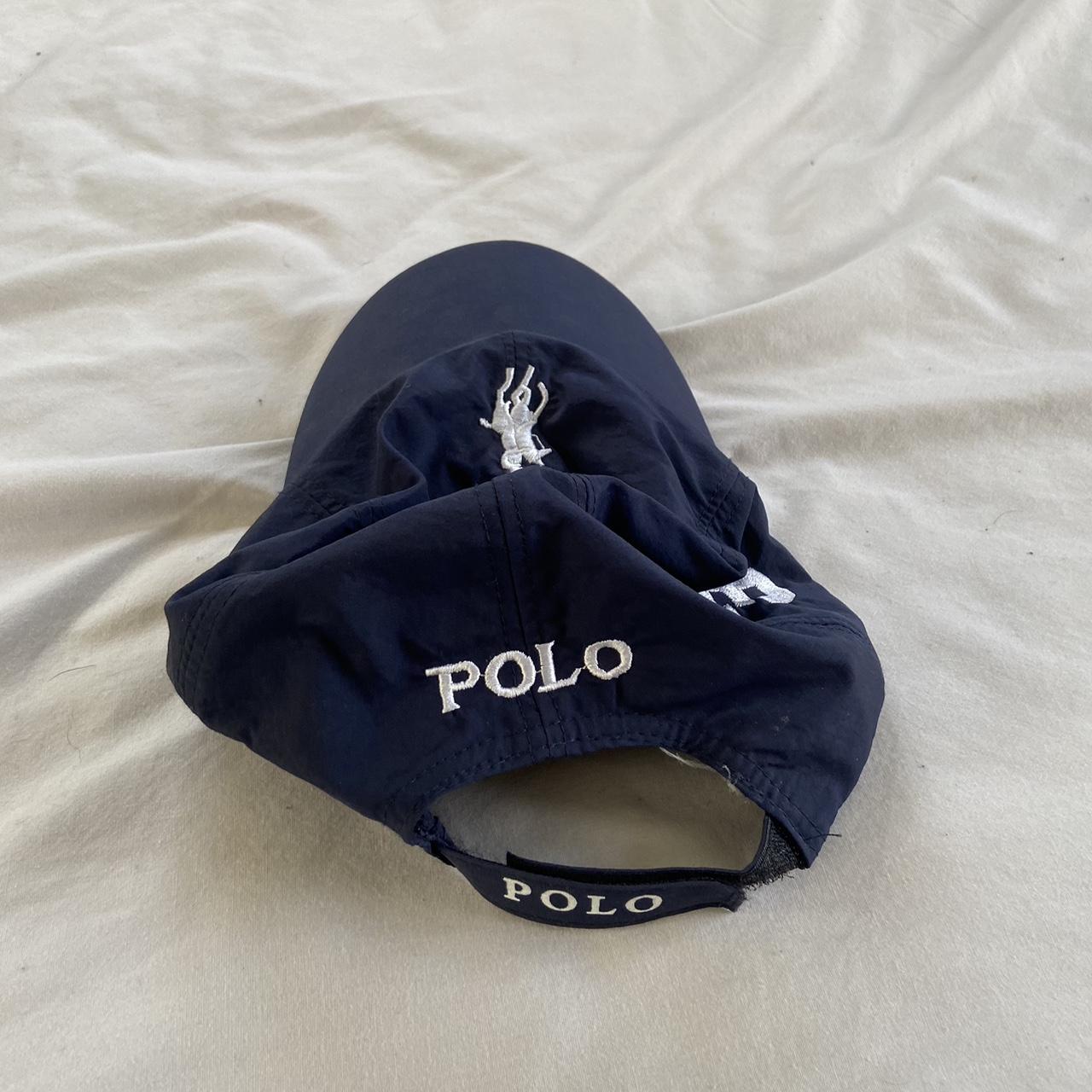 Polo Ralph Lauren Navy Cap Perfect Condition, One... - Depop