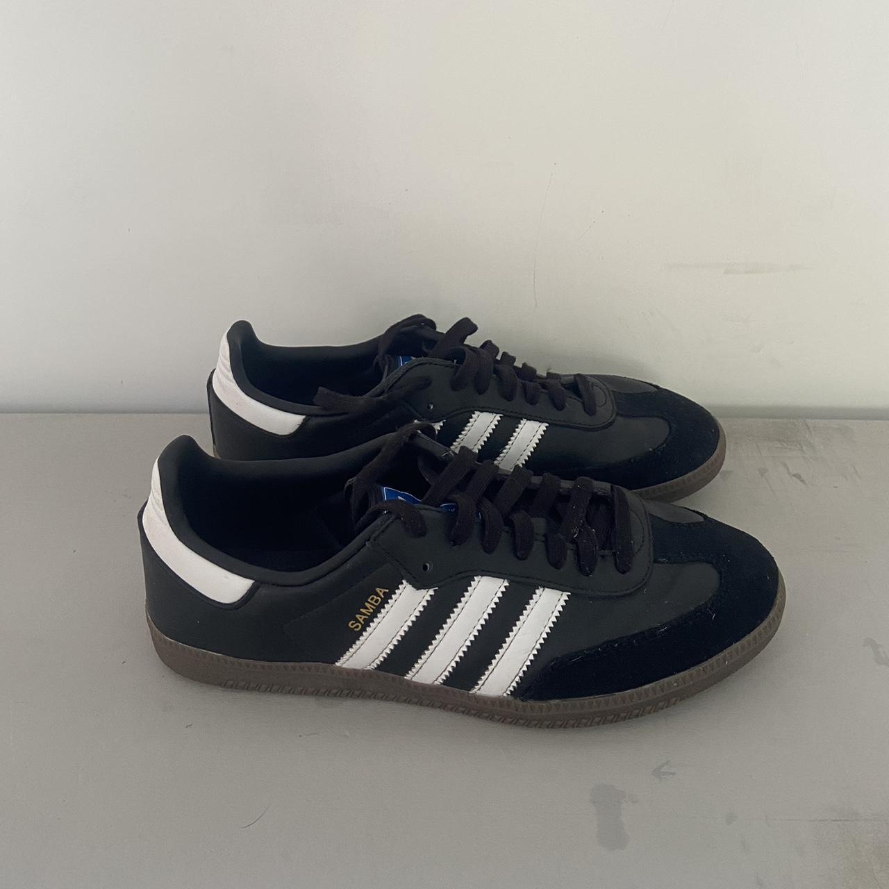 Adidas Samba Black UK size 9 Very good... - Depop