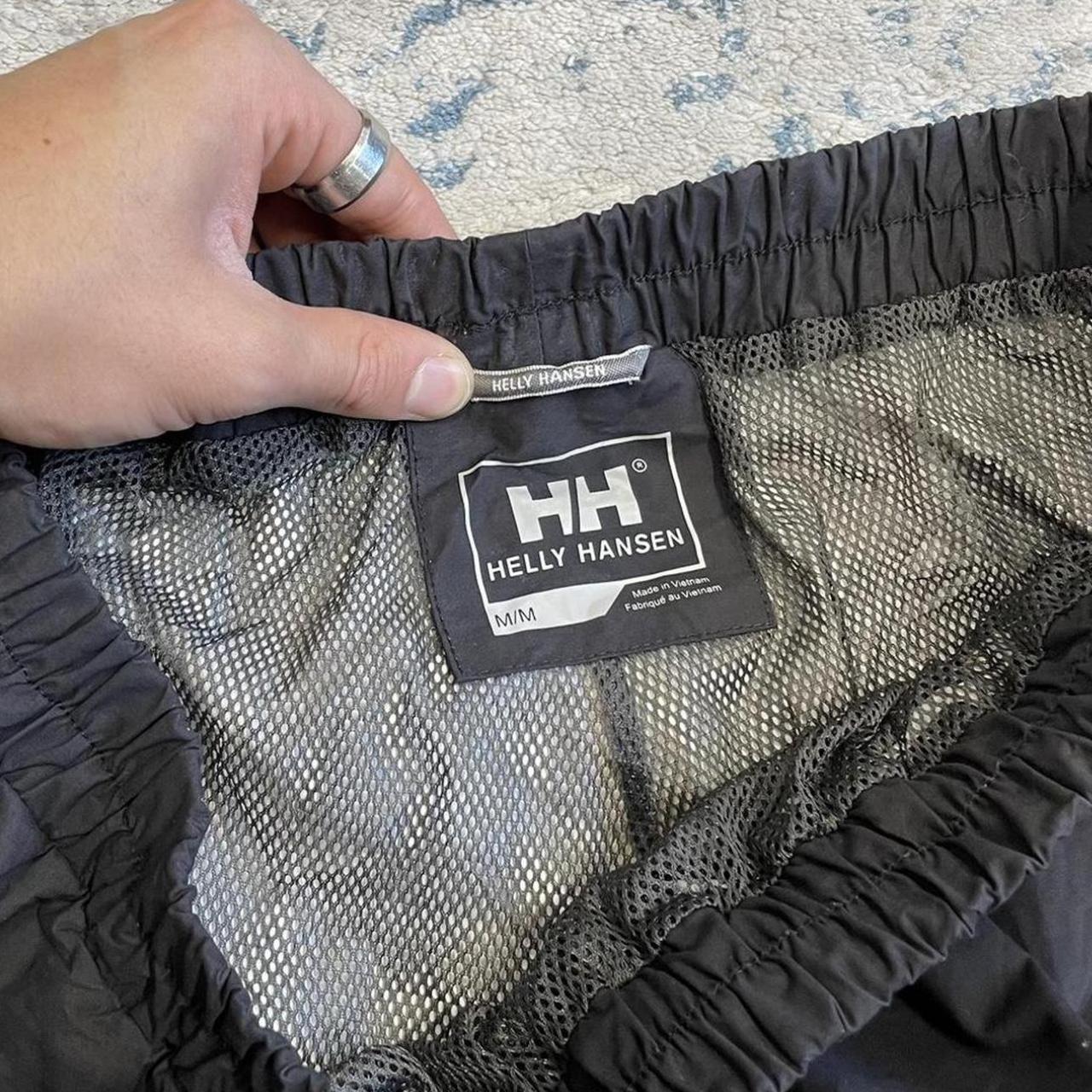 Helly Hansen black track pants Size medium Very... - Depop