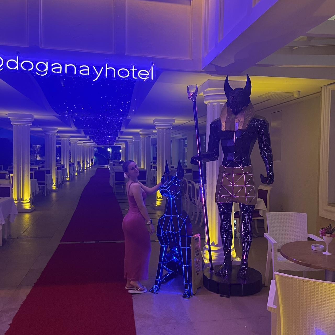 Pink primark long dress with wire in the area - Depop