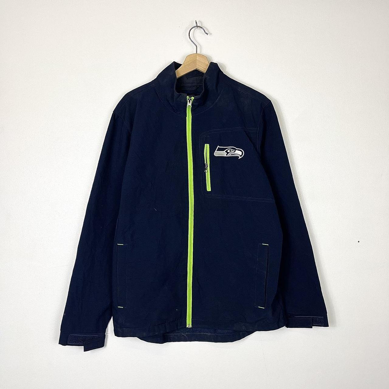 Vintage nfl soft shell jacket Size - medium... - Depop