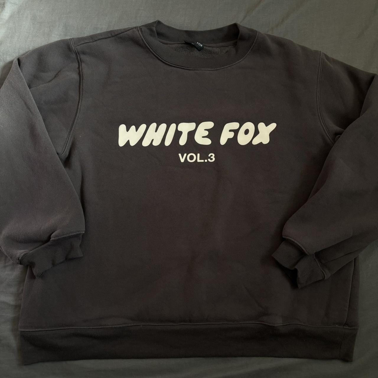 White Fox Vol. 3 offstage crewneck sweatshirt in the... - Depop