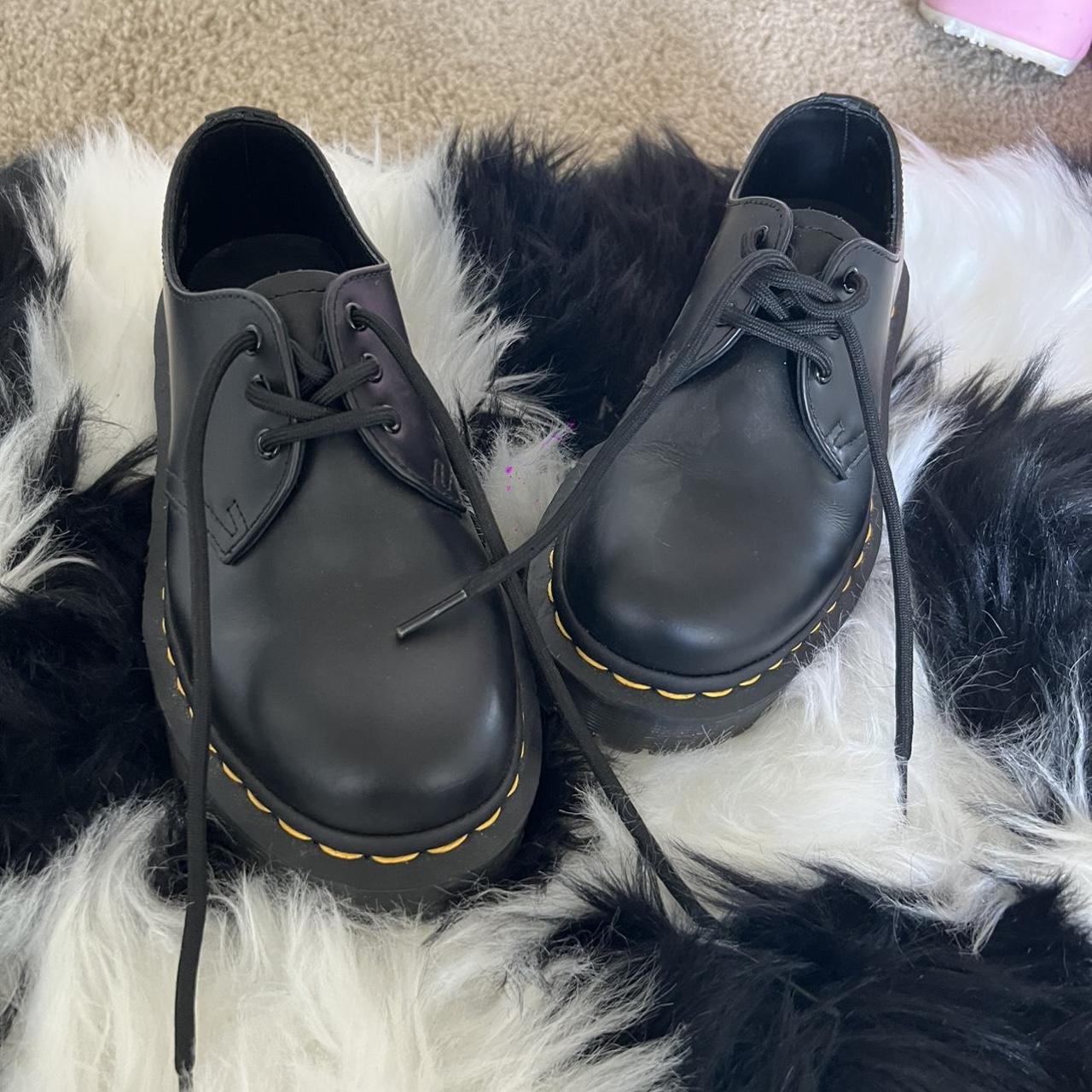 Platform Doc Martin Oxford shoes, Worn ones just not... - Depop