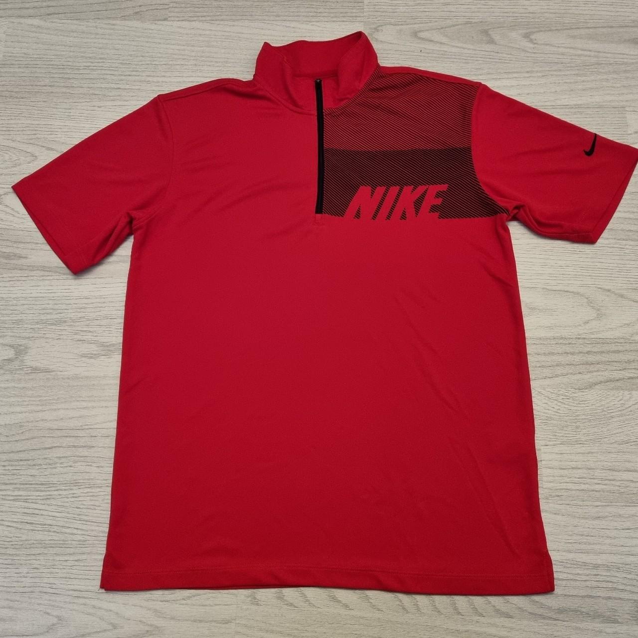 Nike Men's Red Polo-shirts | Depop