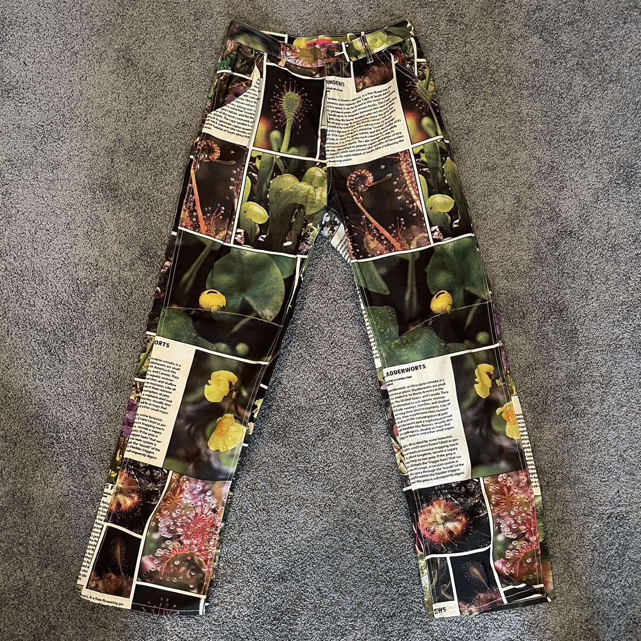 Tyler McGillivary Carnivorous Plant Pants size... - Depop