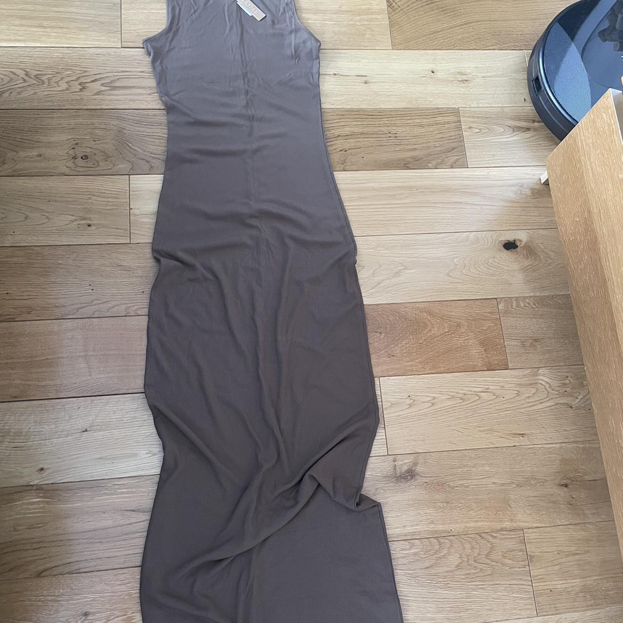 Skims soft lounge dress size s, color oxide, brand... - Depop