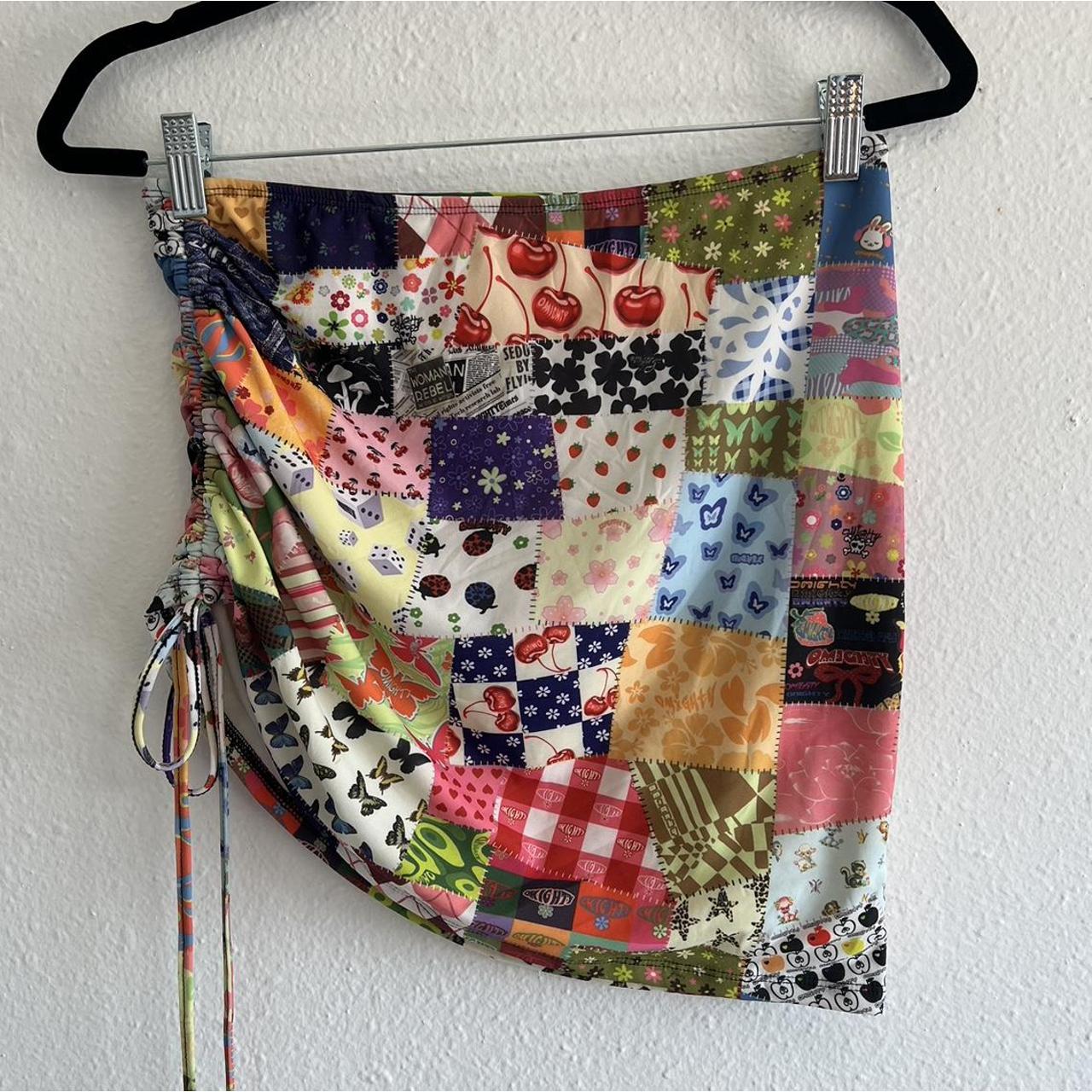 O mighty weekend side cinch skirt Size small/medium... - Depop