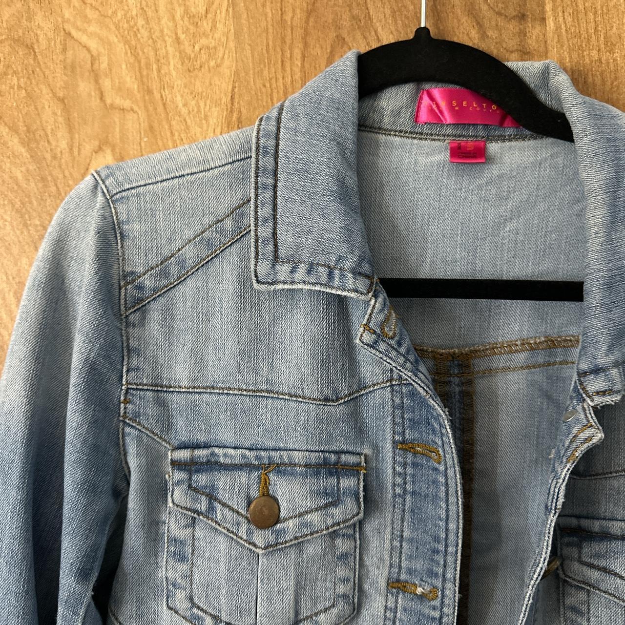 Small Light Jean Jacket - Depop