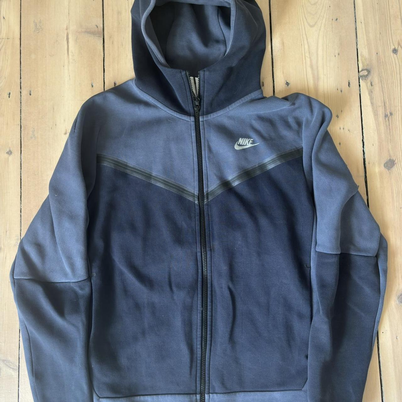 2022 navy blue tech fleece full set Both in size... - Depop