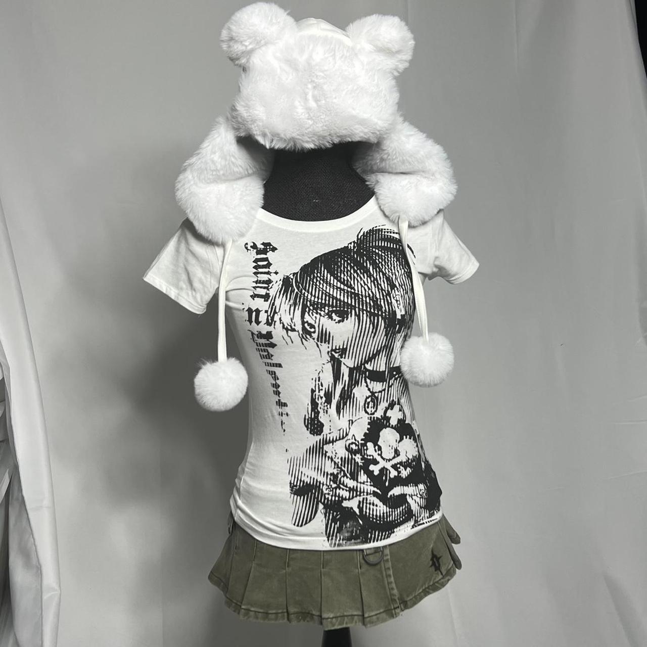 Deathnote Misa Baby Tee ♡ -Handmade, screen... - Depop