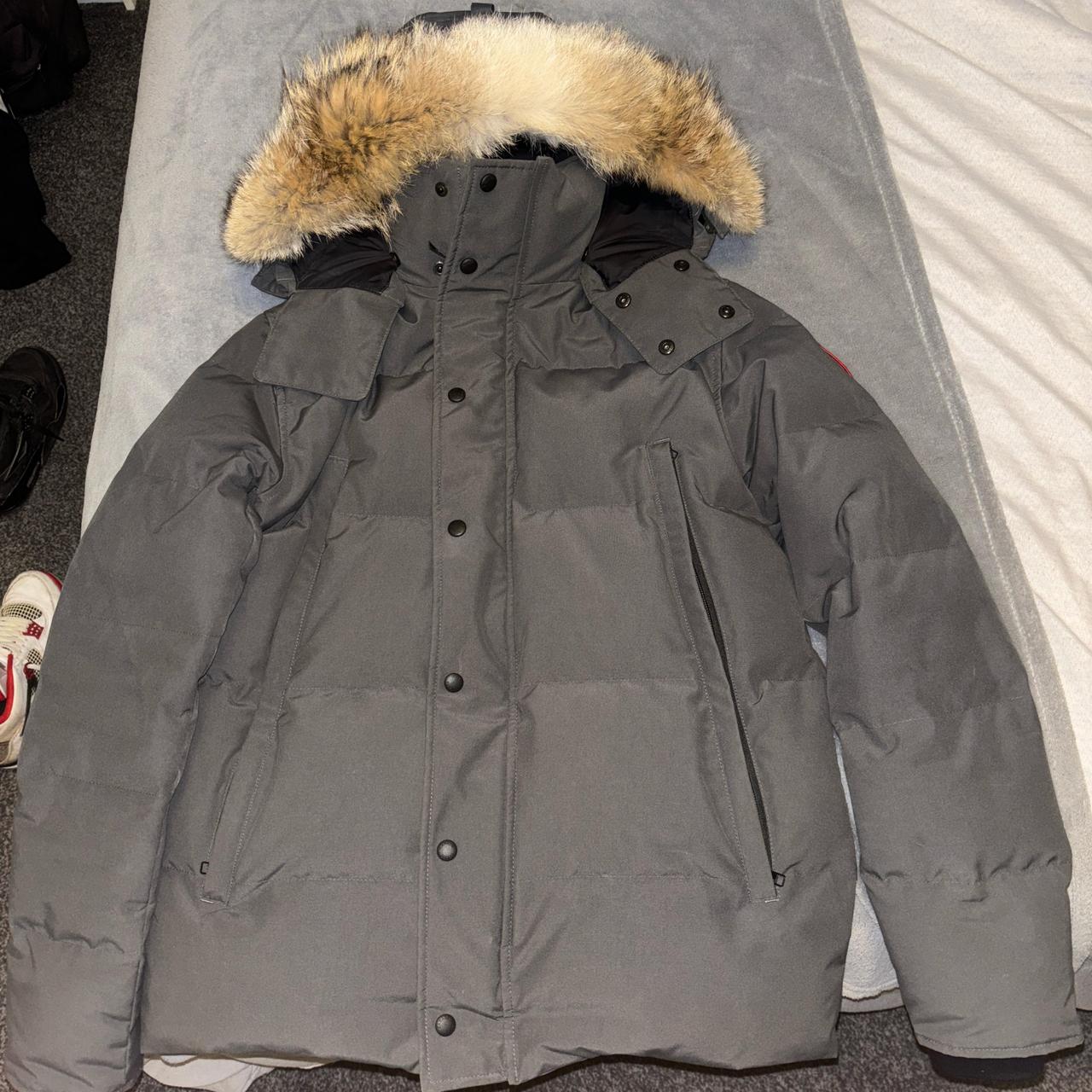 Canda Goose Wyndham Parka 2021 Graphite Grey... - Depop