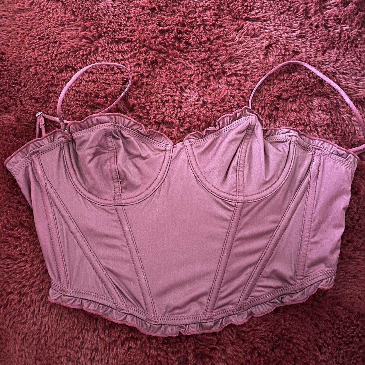 Urban Outfitters Lace Corset Top • Size Small • Depop