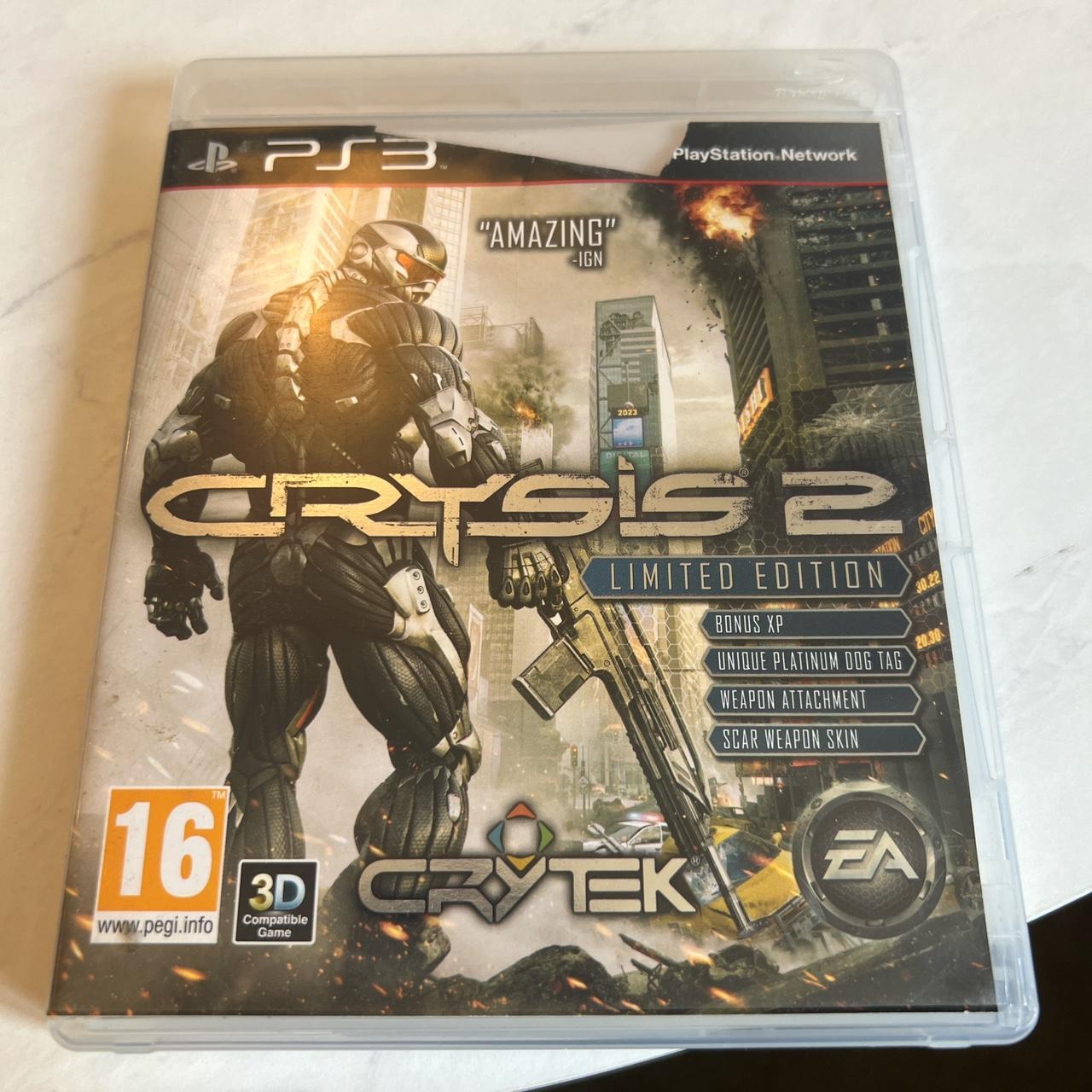Crysis 2 limited edition PS3 game - Depop