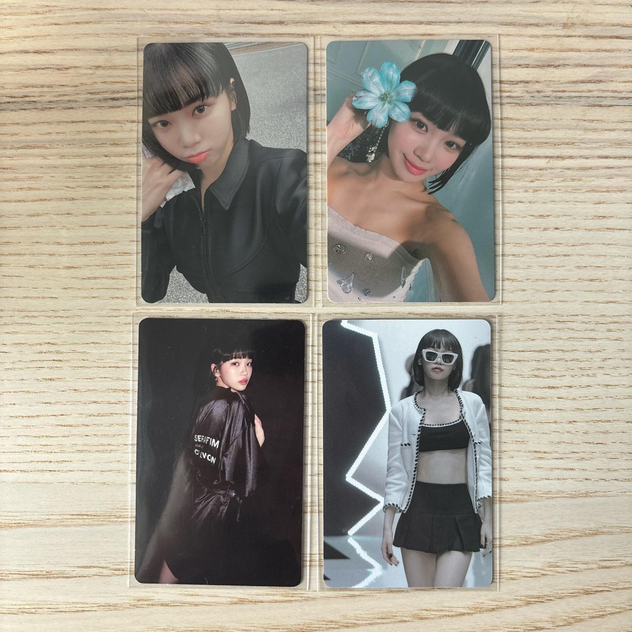 Le Sserafim Kim Chaewon Fearless photocard. $10 each... - Depop