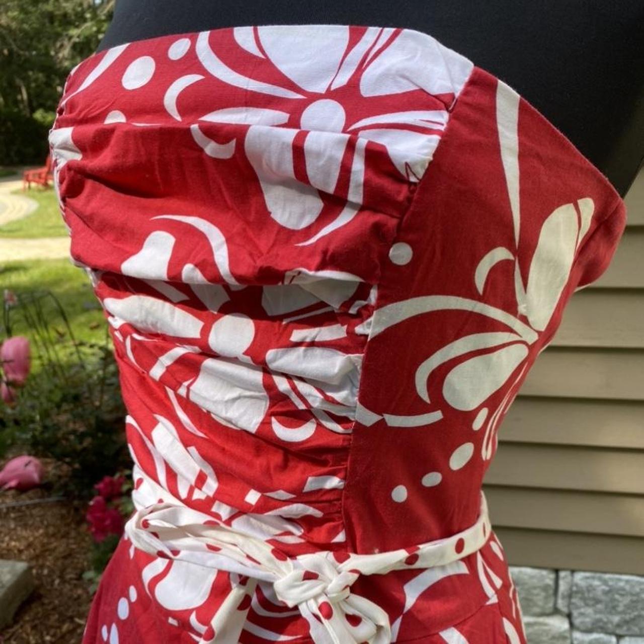 RUBY ROX 2000s RED WHITE POLKA DOT PINUP DRESS... - Depop