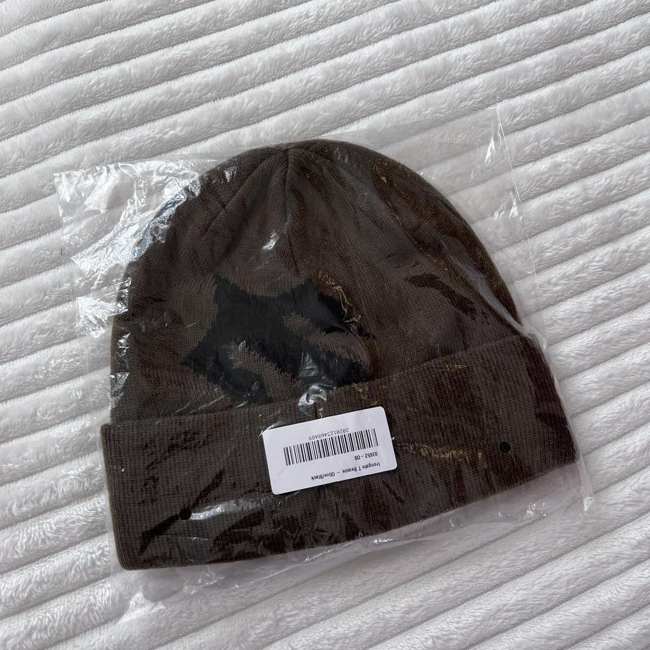TRAPSTAR irongate T beanie olive/black brand new in... - Depop