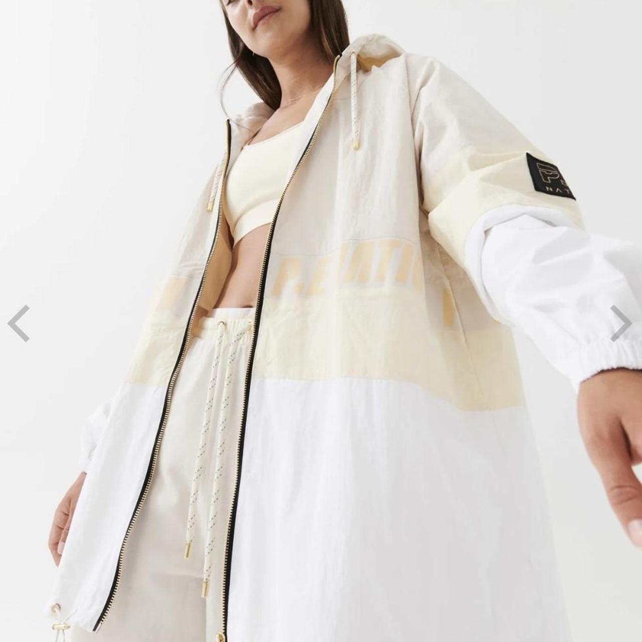 PE NATION Frontside jacket “white sand” - Perfect... - Depop