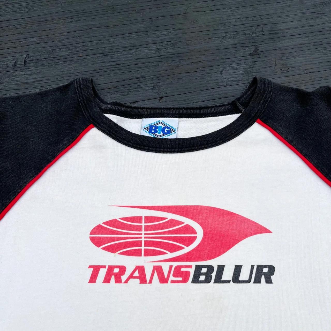 Rare original 1990's Blur 'TransBlur' vintage ringer... - Depop