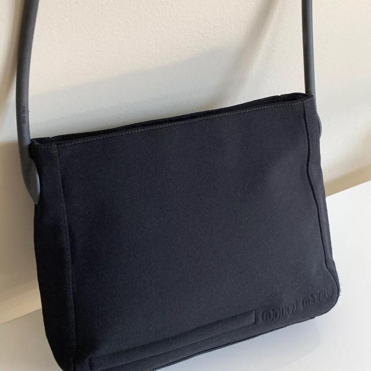 Miu Miu Bag FW 1999 — Hard Handle Black Nylon | Depop Miu Miu Bag FW 1999 — Hard Handle Black Nylon | Depop