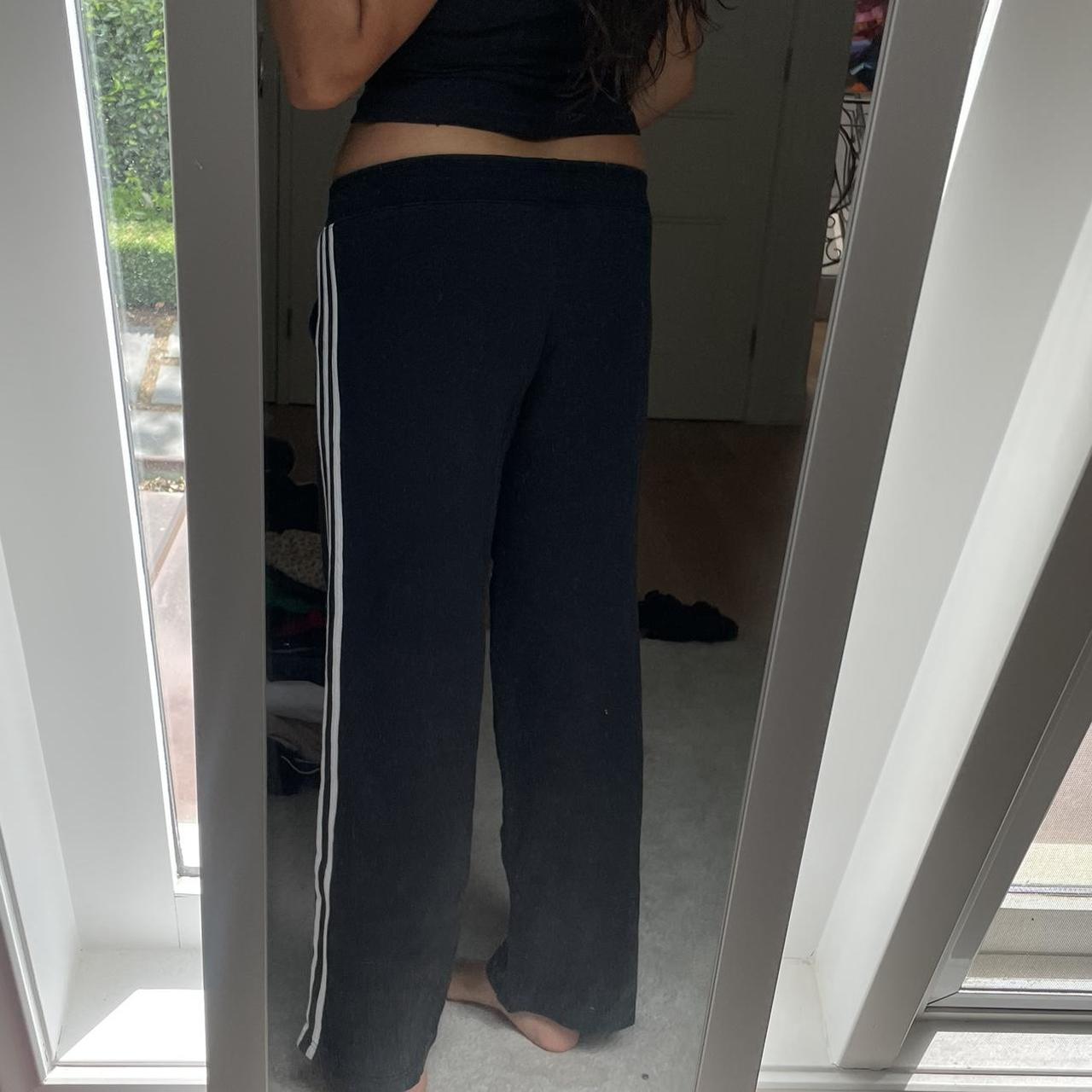 Vintage adidas trackies Low rise size 10-12 In... - Depop