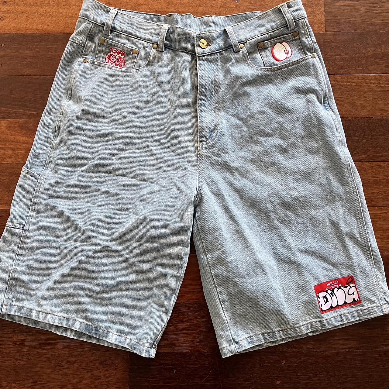 Doc g cartoon jorts Waist 30 - Depop