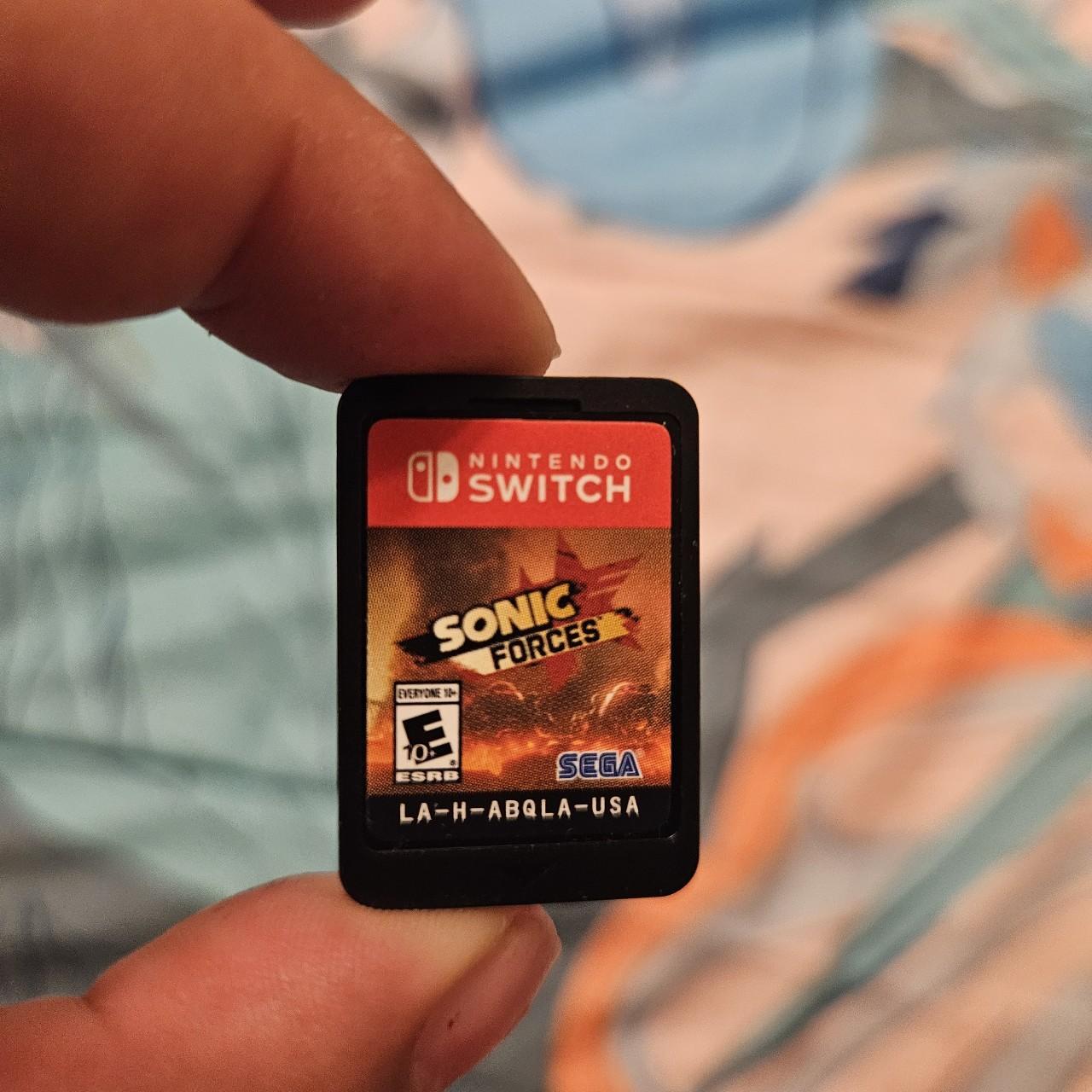 Sega Sonic Forces nintendo switch game // no case... - Depop