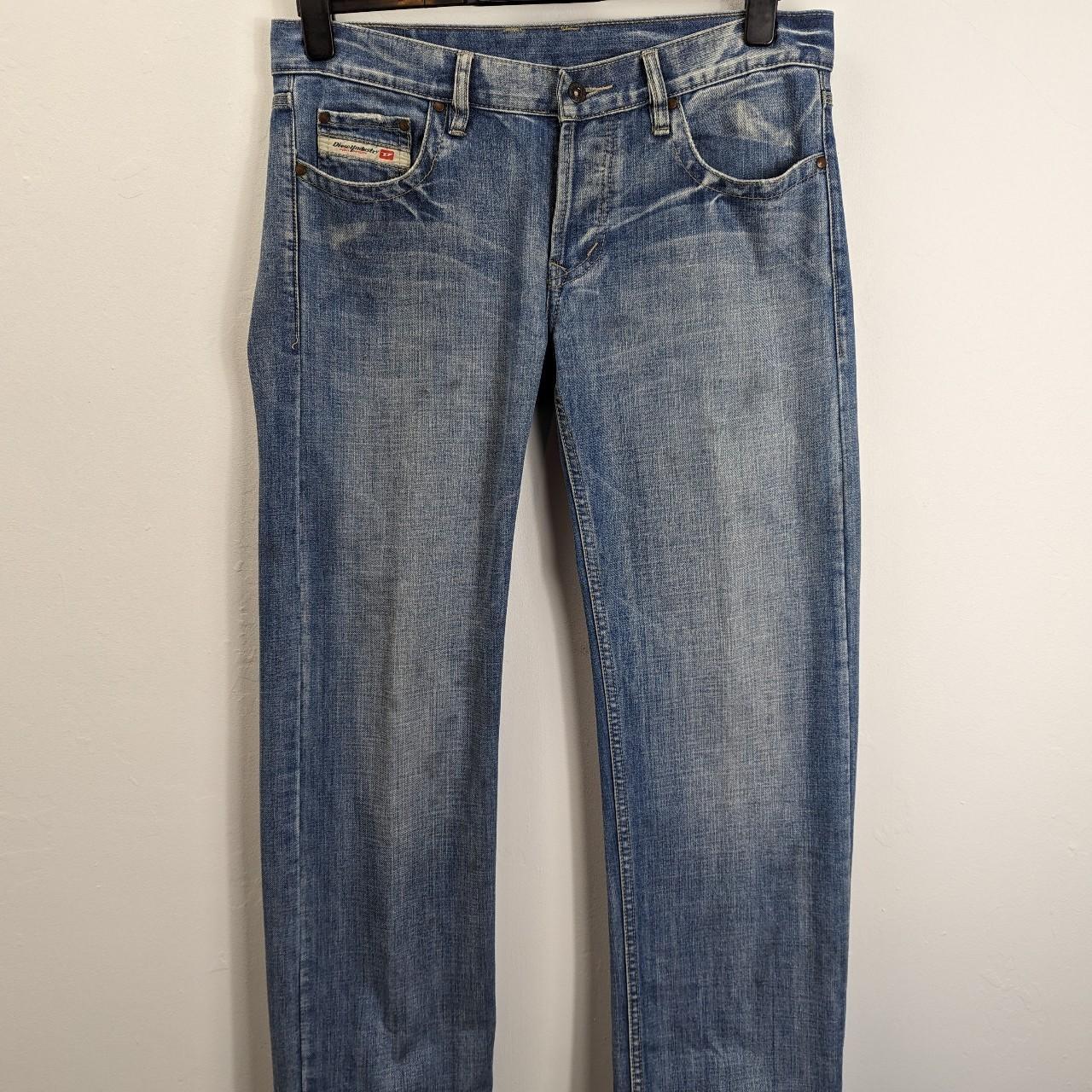 Unique Diesel CARDIEL MA770 Italy Jeans Blue Regular... - Depop