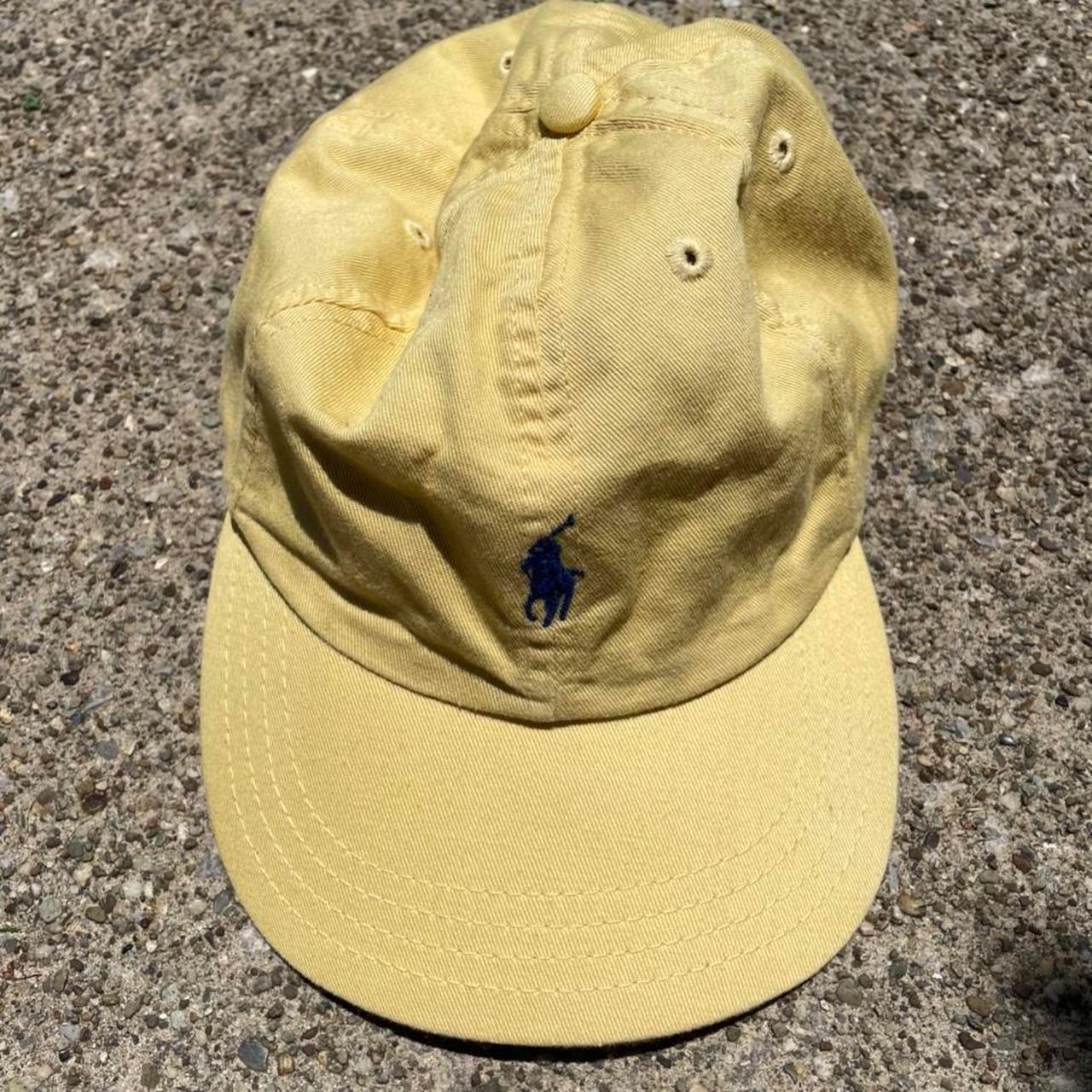 Vintage 90s POLO horse hat Rarer color Classic... - Depop