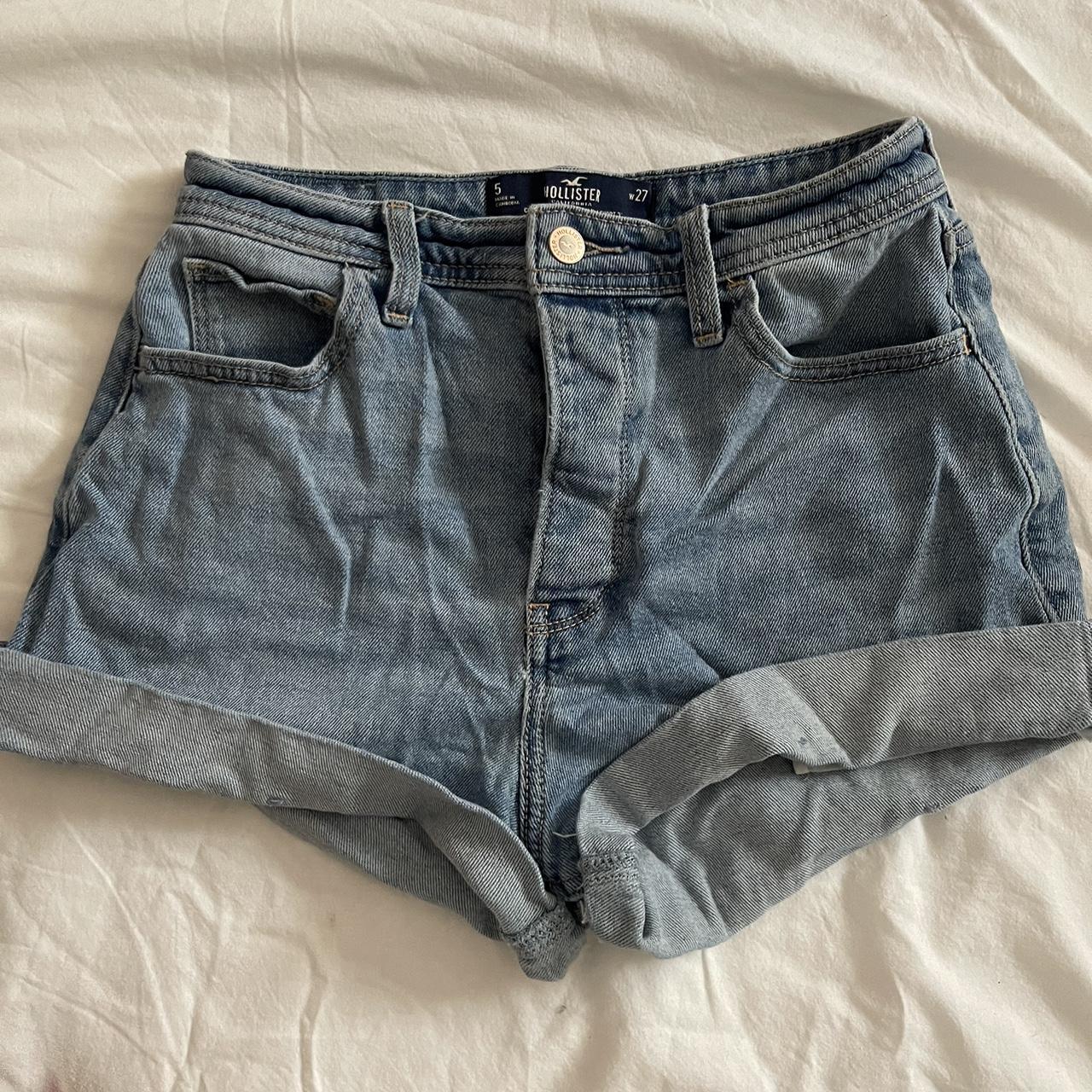 HOLLISTER ultra high rise shorts #hollister... - Depop