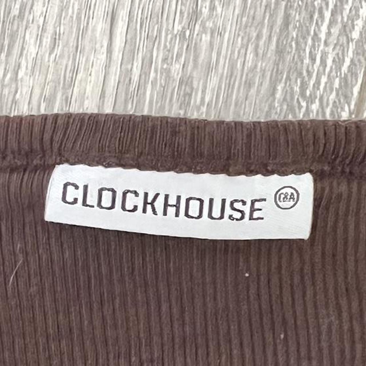 Clockhouse top 🧸🎀 brown & pink vintage bedazzled... - Depop