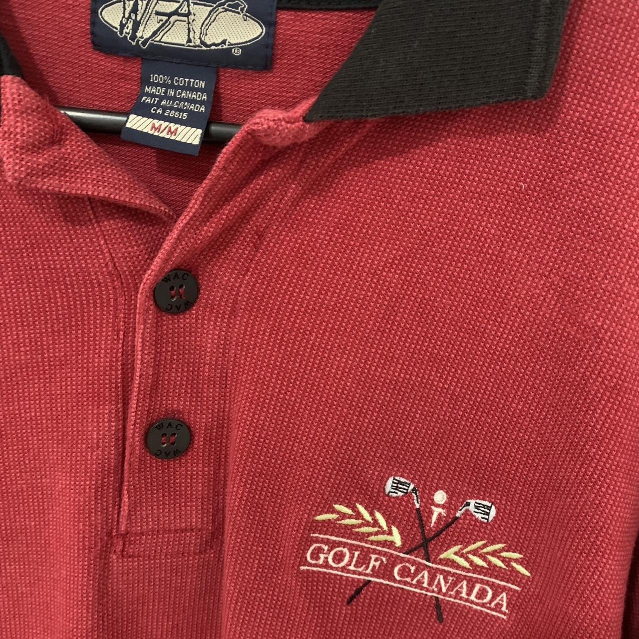 Vintage Golf Canada polo Shirt. Size... - Depop