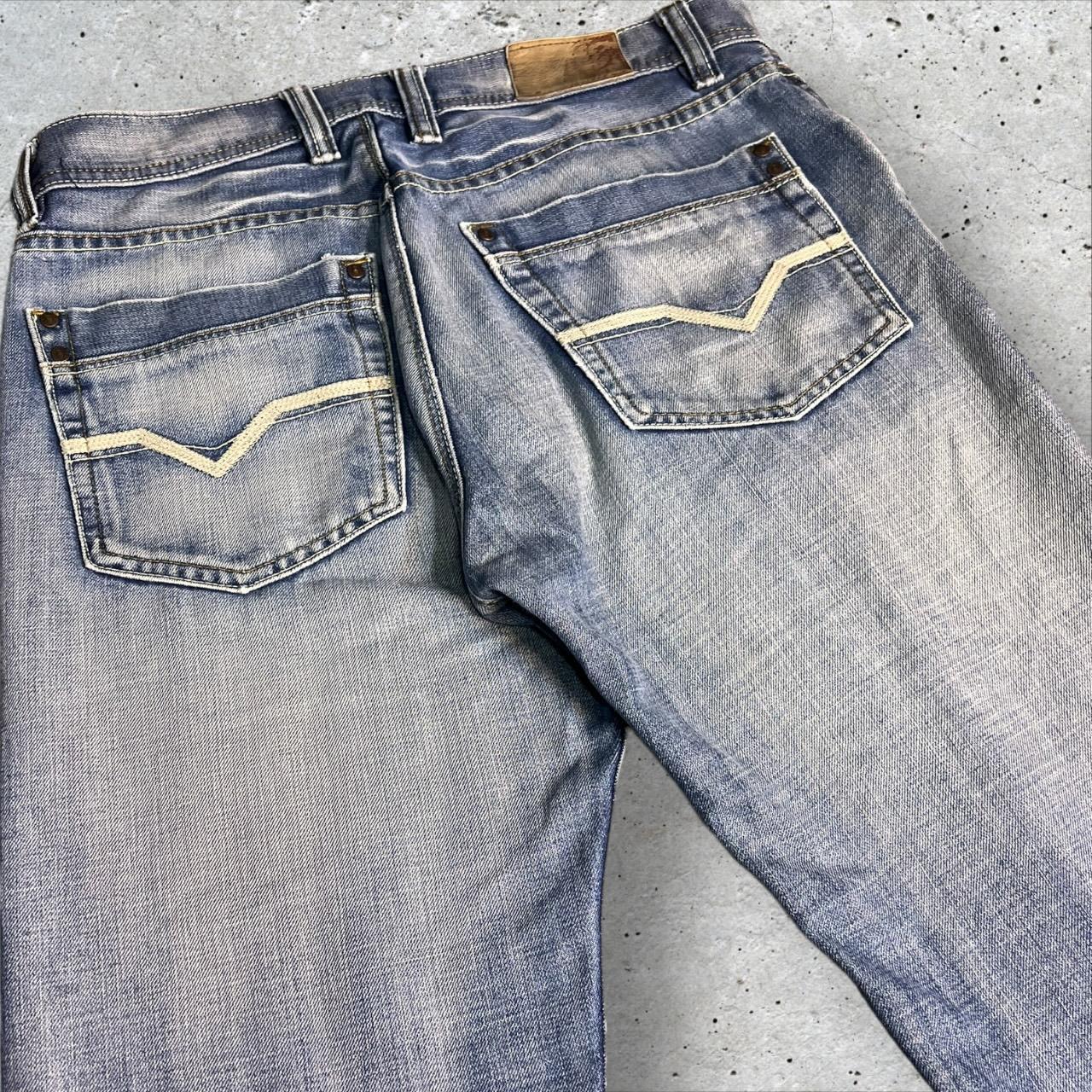 Emo Grunge Diesel Y2K Mohawk Era Denim Jeans ... - Depop