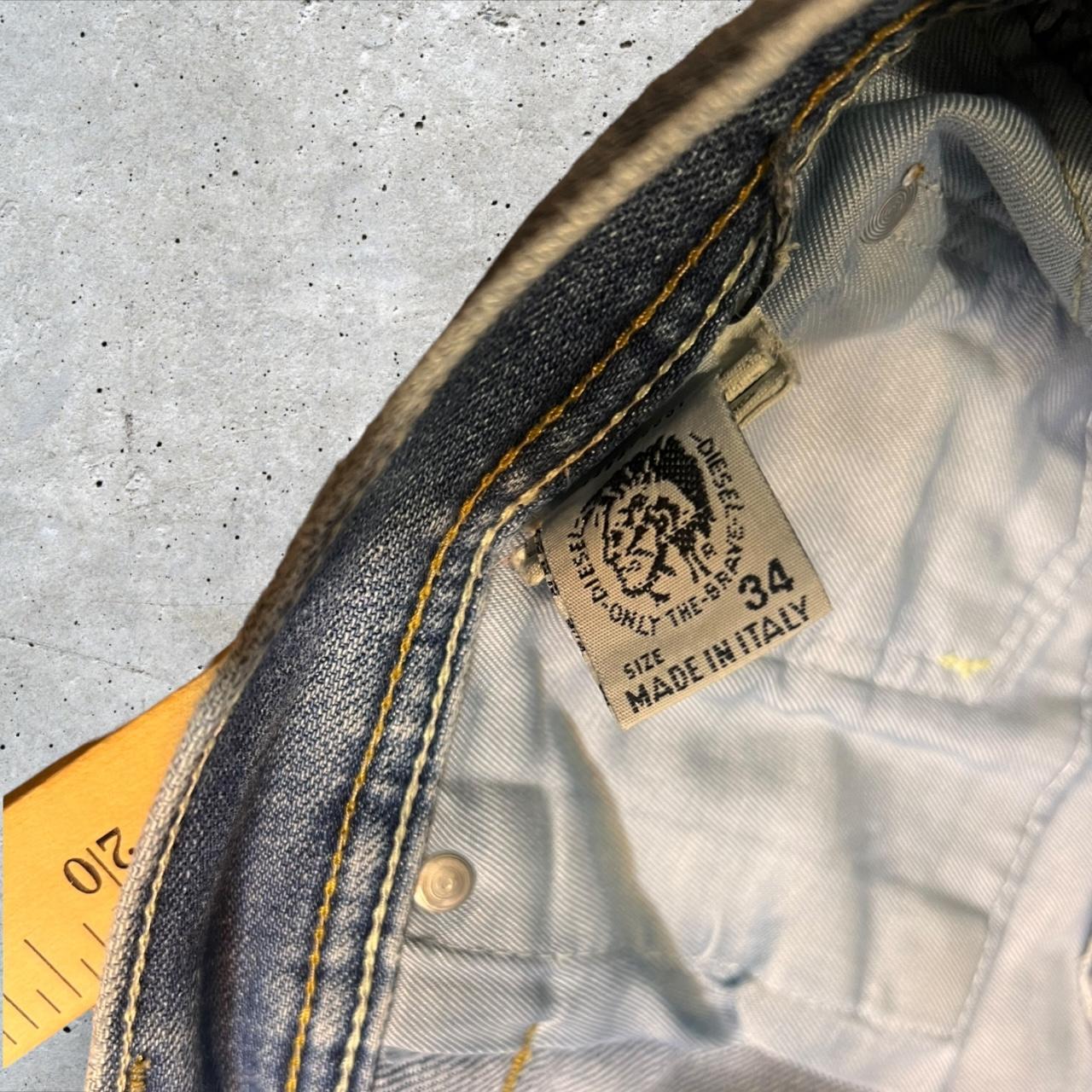 Emo Grunge Diesel Y2K Mohawk Era Denim Jeans ... - Depop