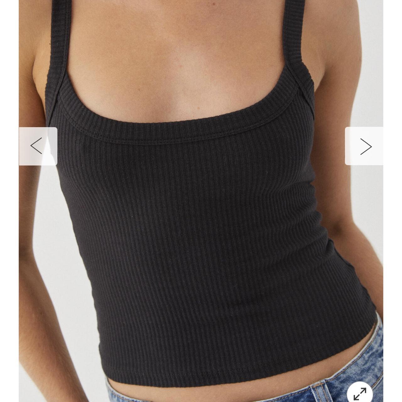 black & white supre riri tank both size XS or $9... - Depop