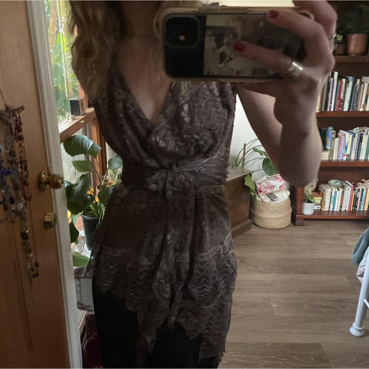 Y2k fairy core top! This Top is so beautiful with... - Depop