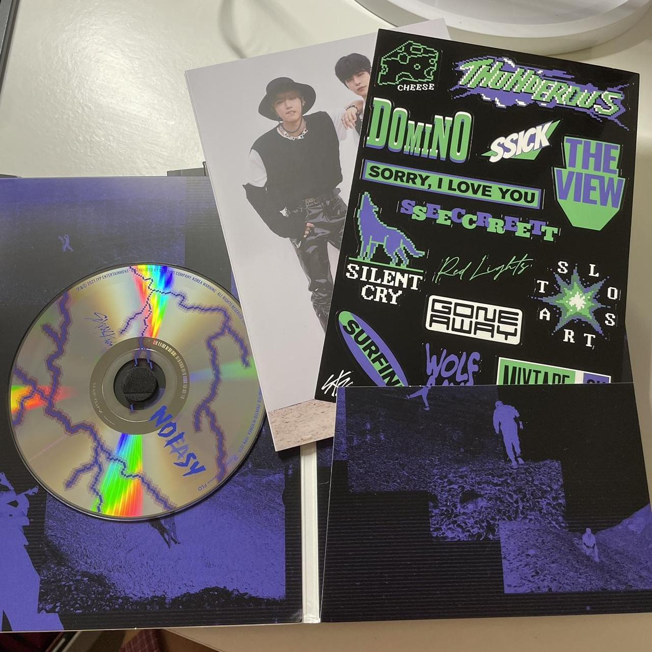 stray kids no easy album!! this listing is only... - Depop