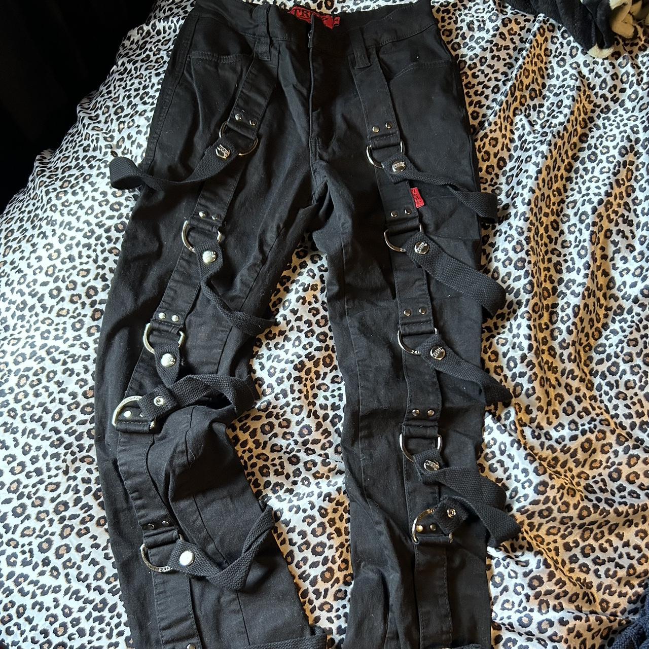 Tripp Nyc d ring pants , skinny fit & mid rise size... - Depop