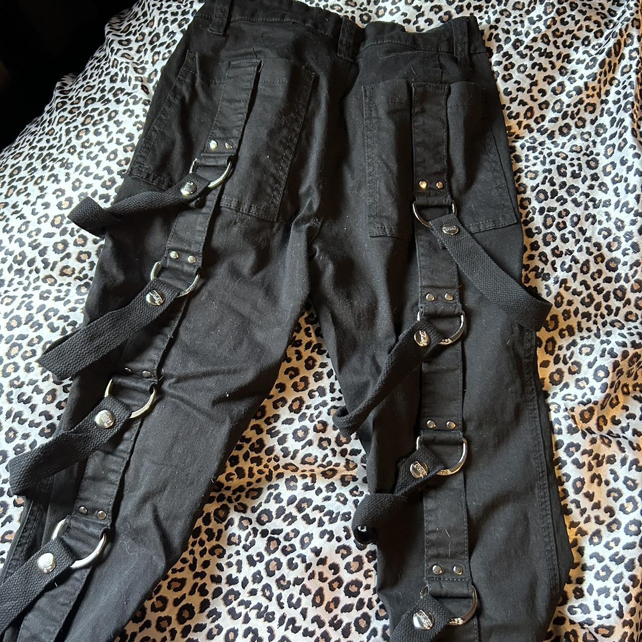 Tripp Nyc d ring pants , skinny fit & mid rise size... - Depop