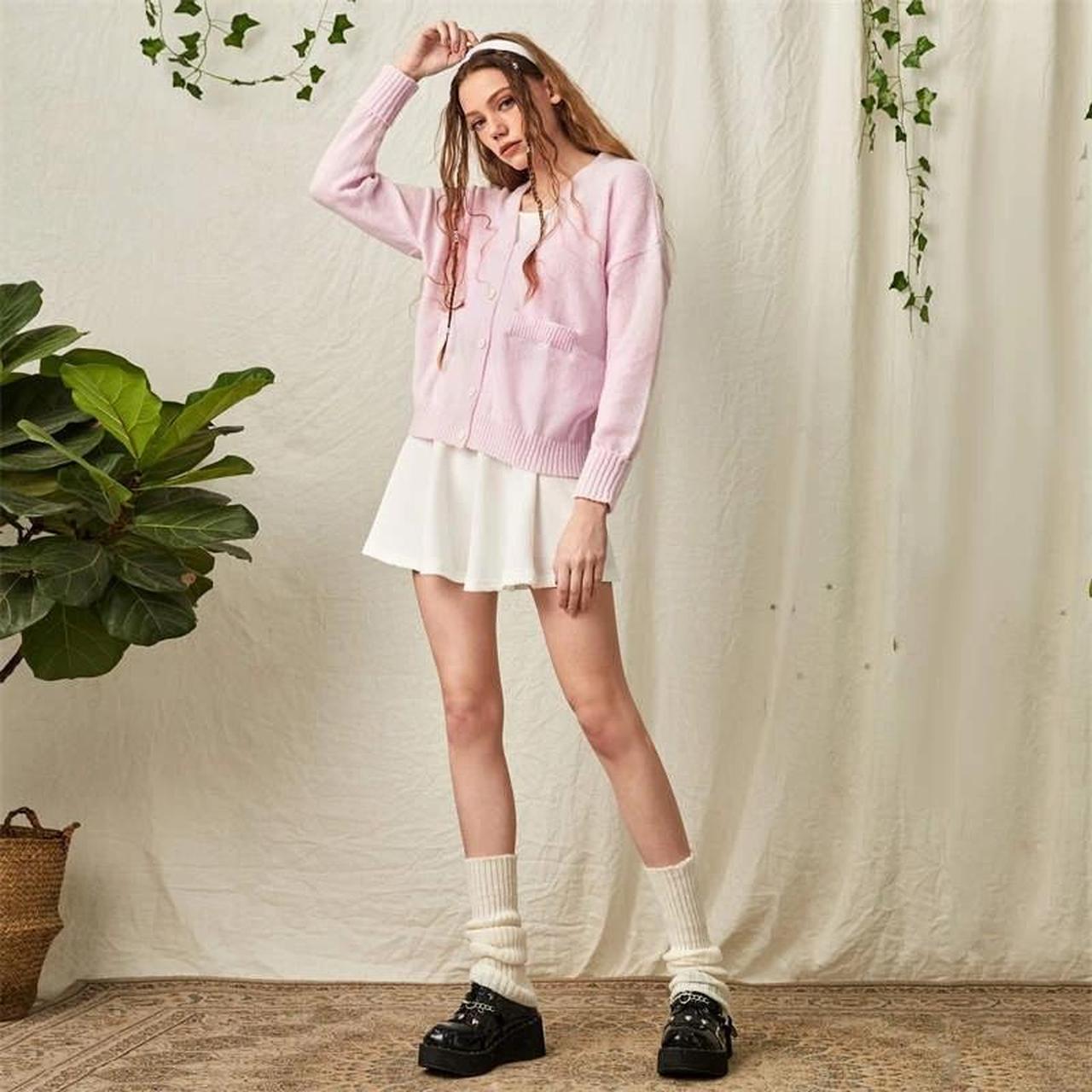 Pretty pink super soft oversized cardigan Perfect... - Depop