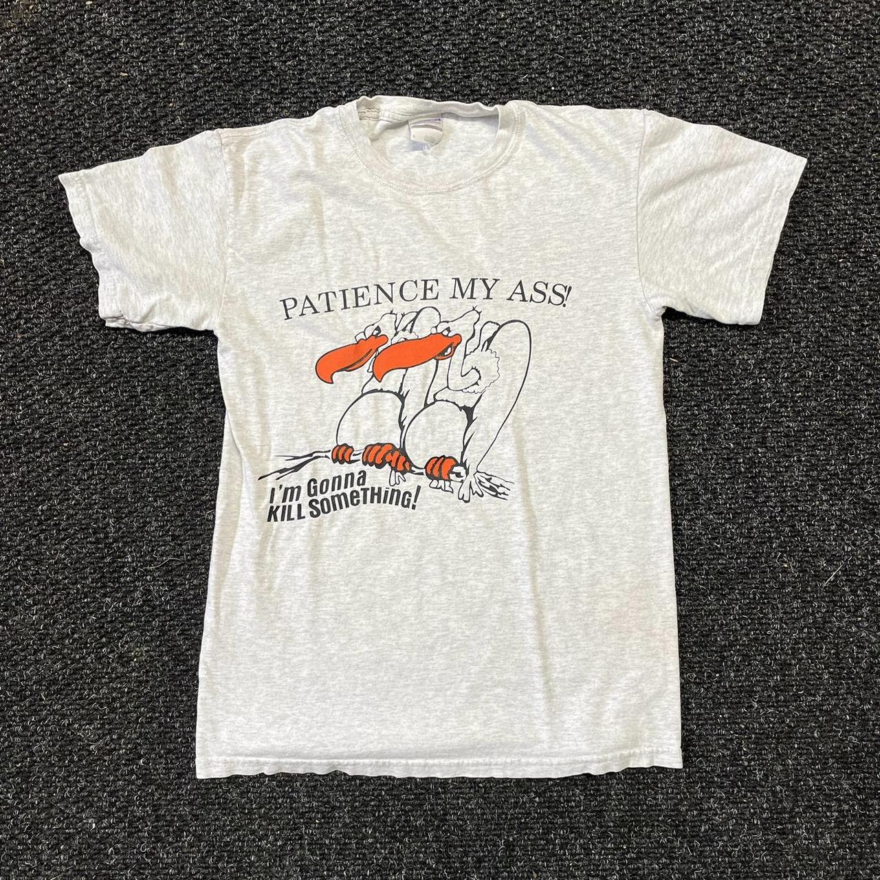 Vintage 2000s Funny Novelty Vultures “Patience My... - Depop