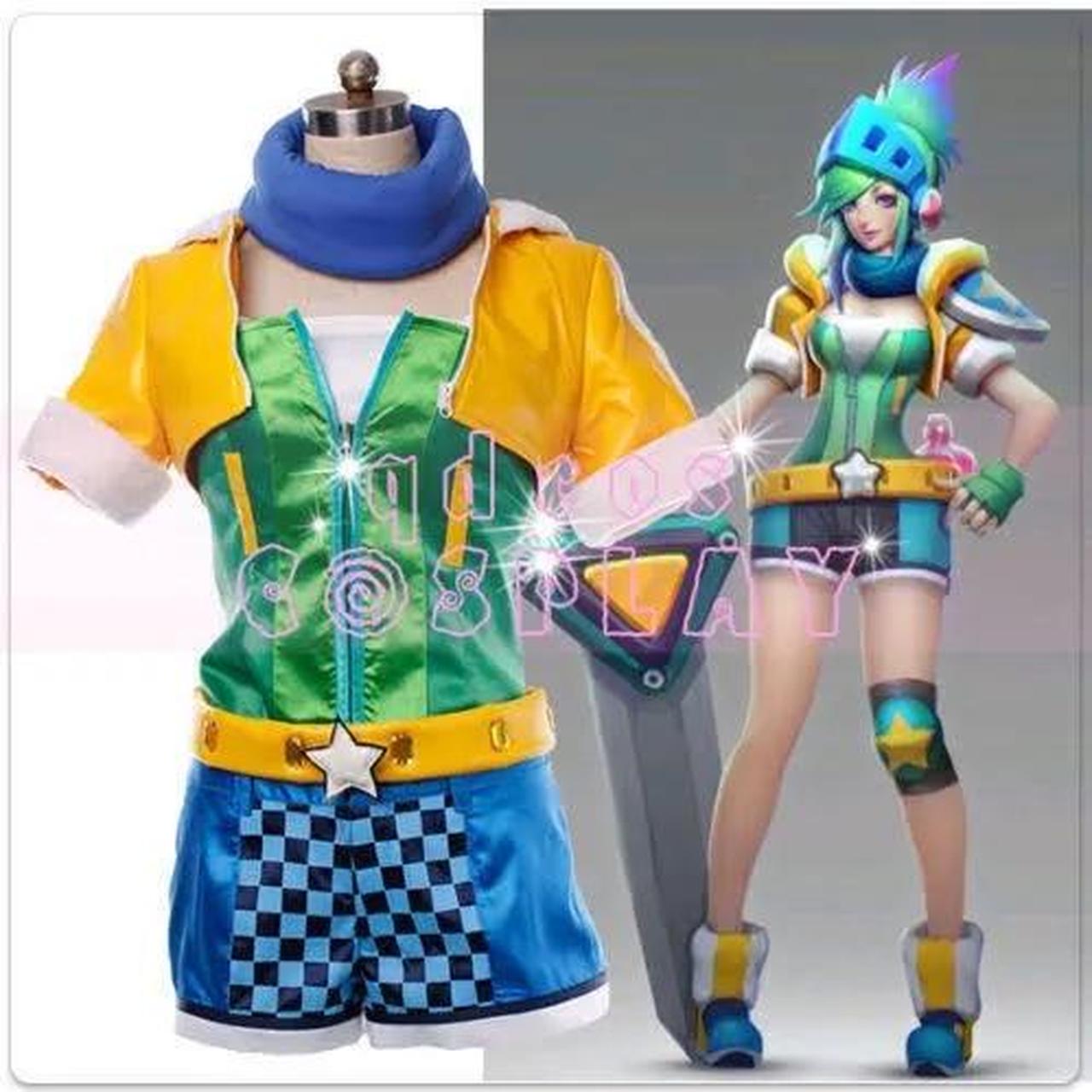 Includes: League Arcade Riven Cosplay Size:... - Depop