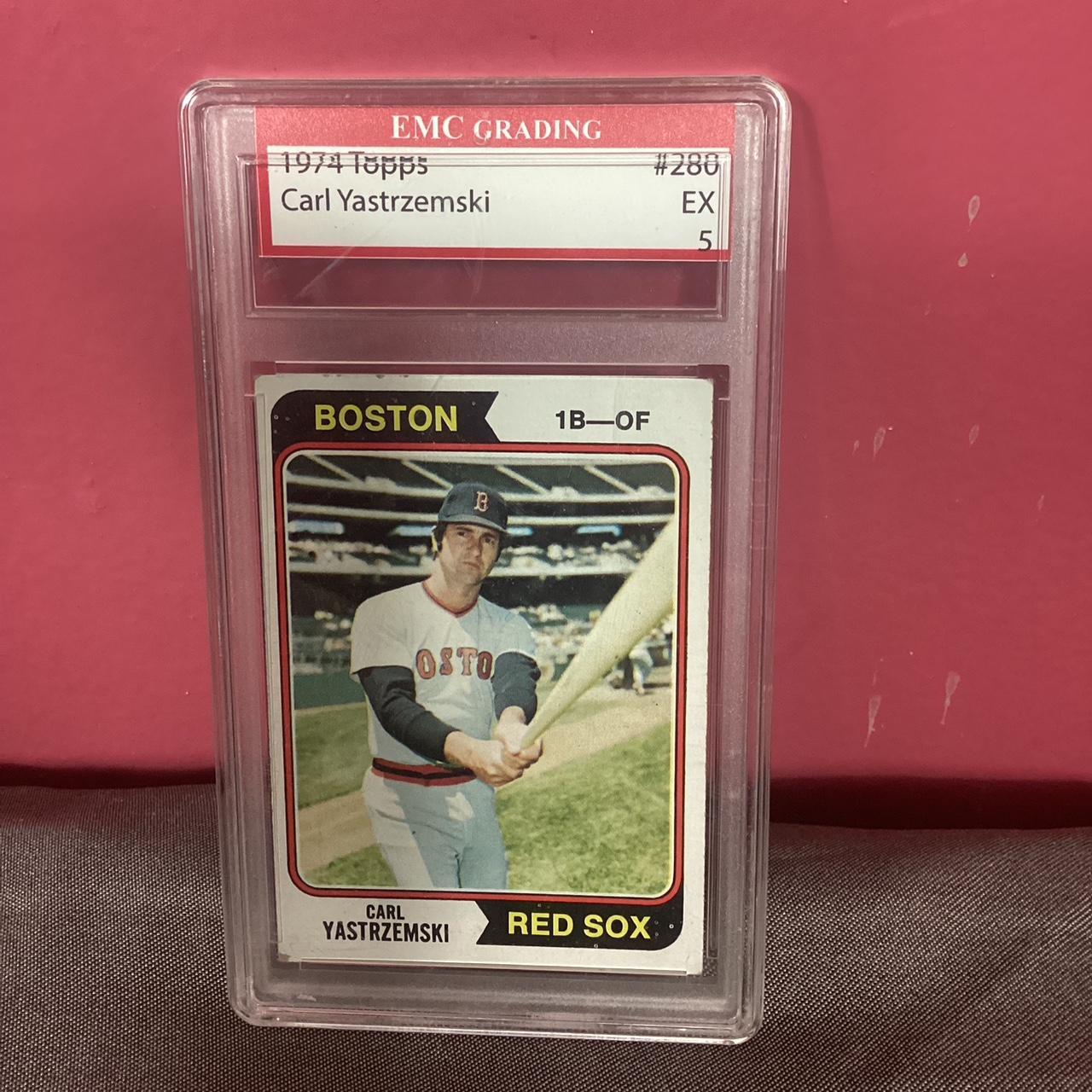 Vintage 1974 Carl Yastrzemski Baseball Card Card... - Depop