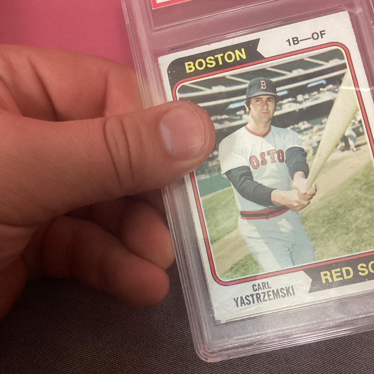 Vintage 1974 Carl Yastrzemski Baseball Card Card... - Depop