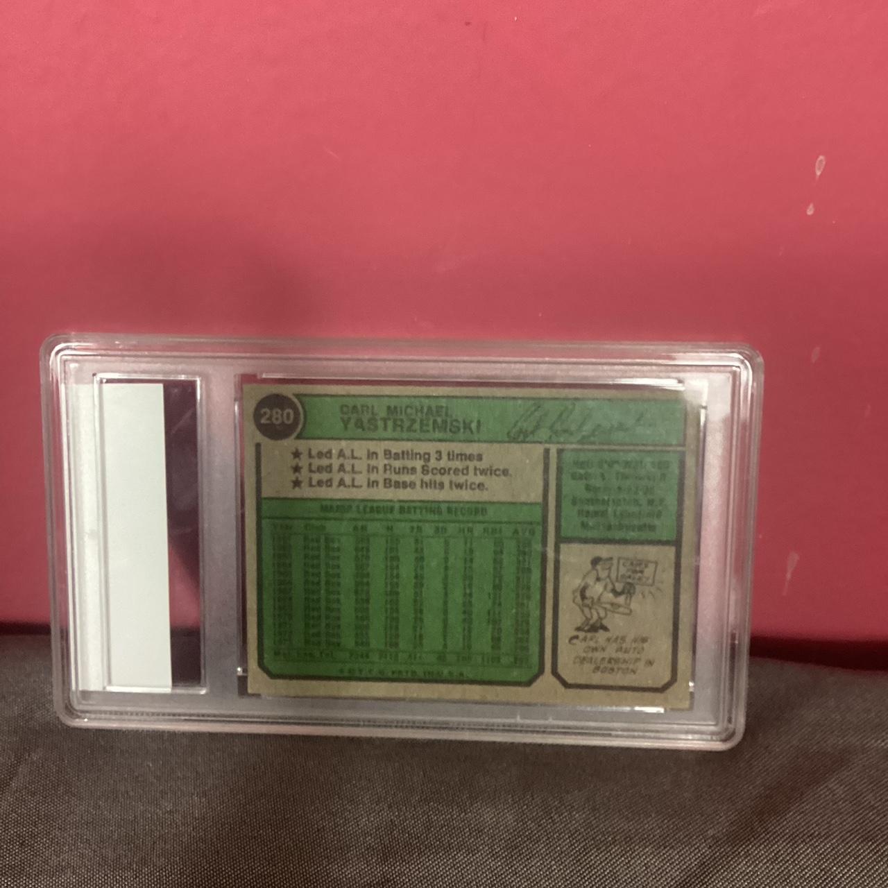 Vintage 1974 Carl Yastrzemski Baseball Card Card... - Depop